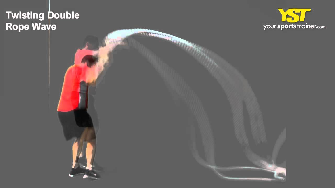 Twisting Double Rope Wave - YouTube