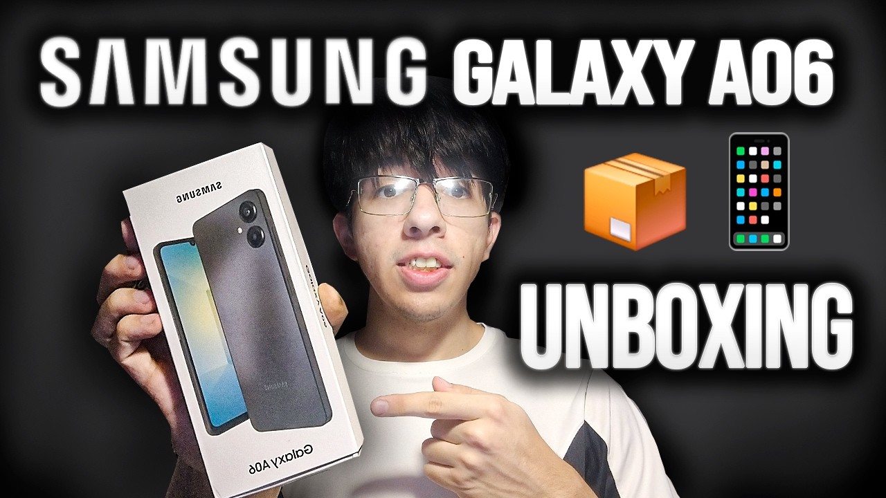 Samsung Galaxy A06 Unboxing - YouTube