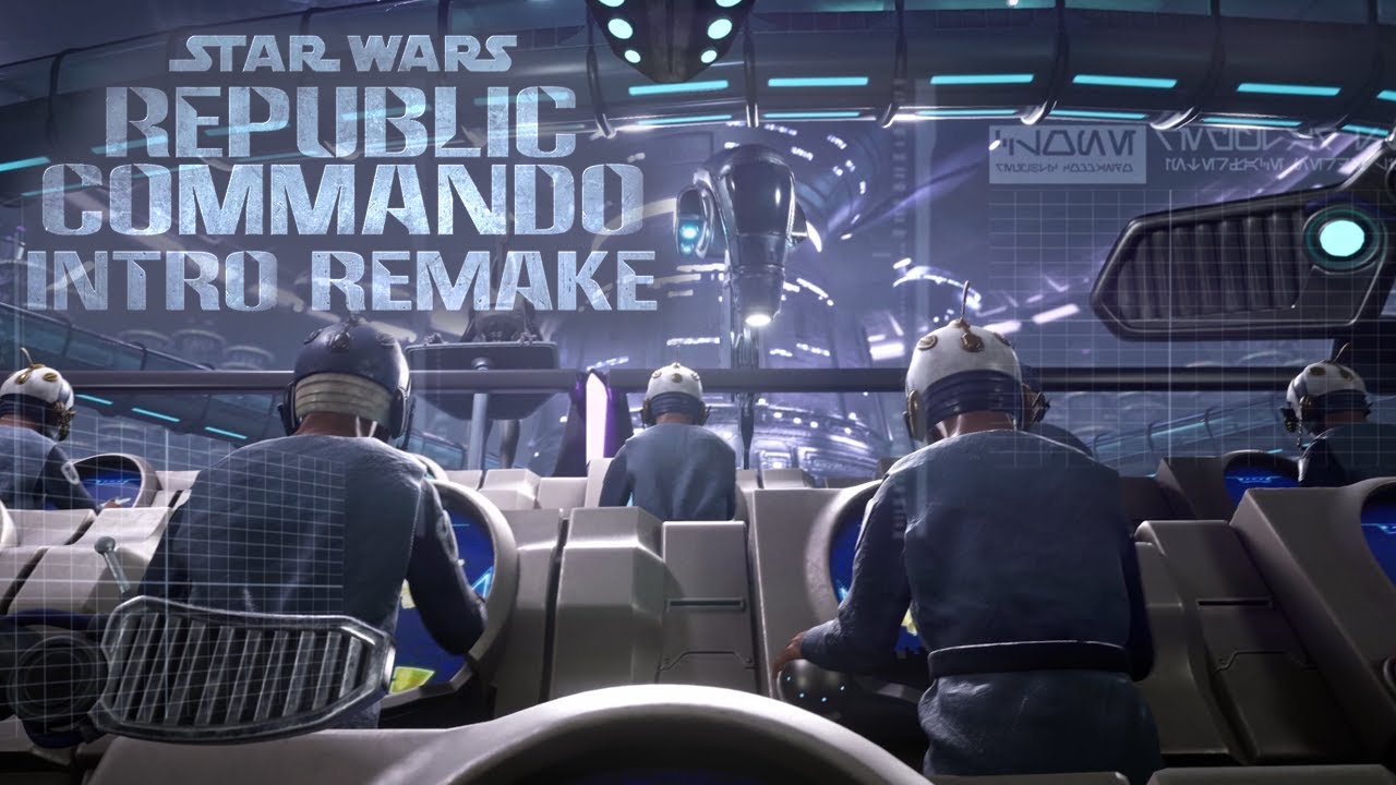 Star Wars Republic Commando Intro Remake Second scene - YouTube