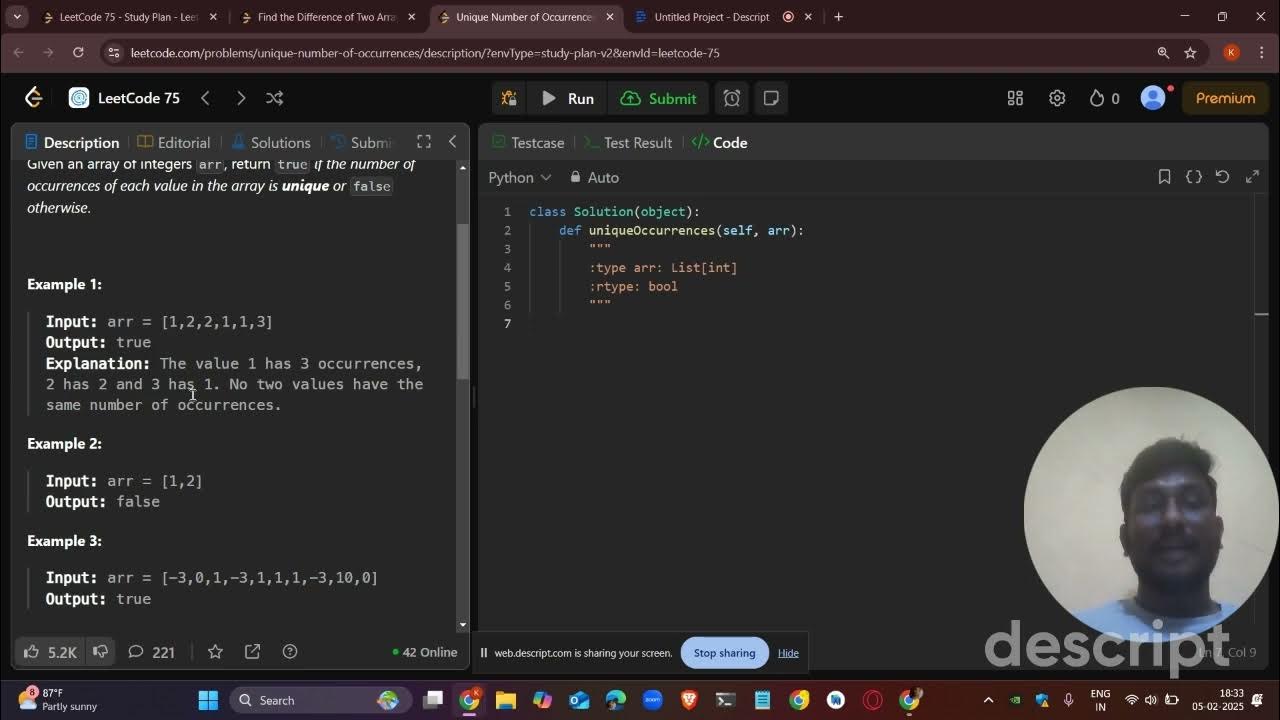 LeetCode Day 26 : Difference of Two Arrays , Day 46 of python learning Series , LeetCode in ...