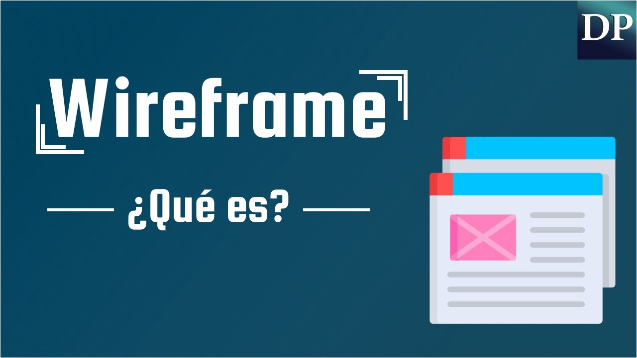 ¿Qué es un wireframe en el diseño web? - YouTube