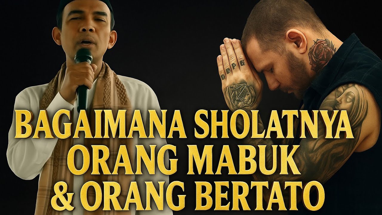 BAGAIMANA HUKUM SHOLAT ORANG BERTATO - YouTube