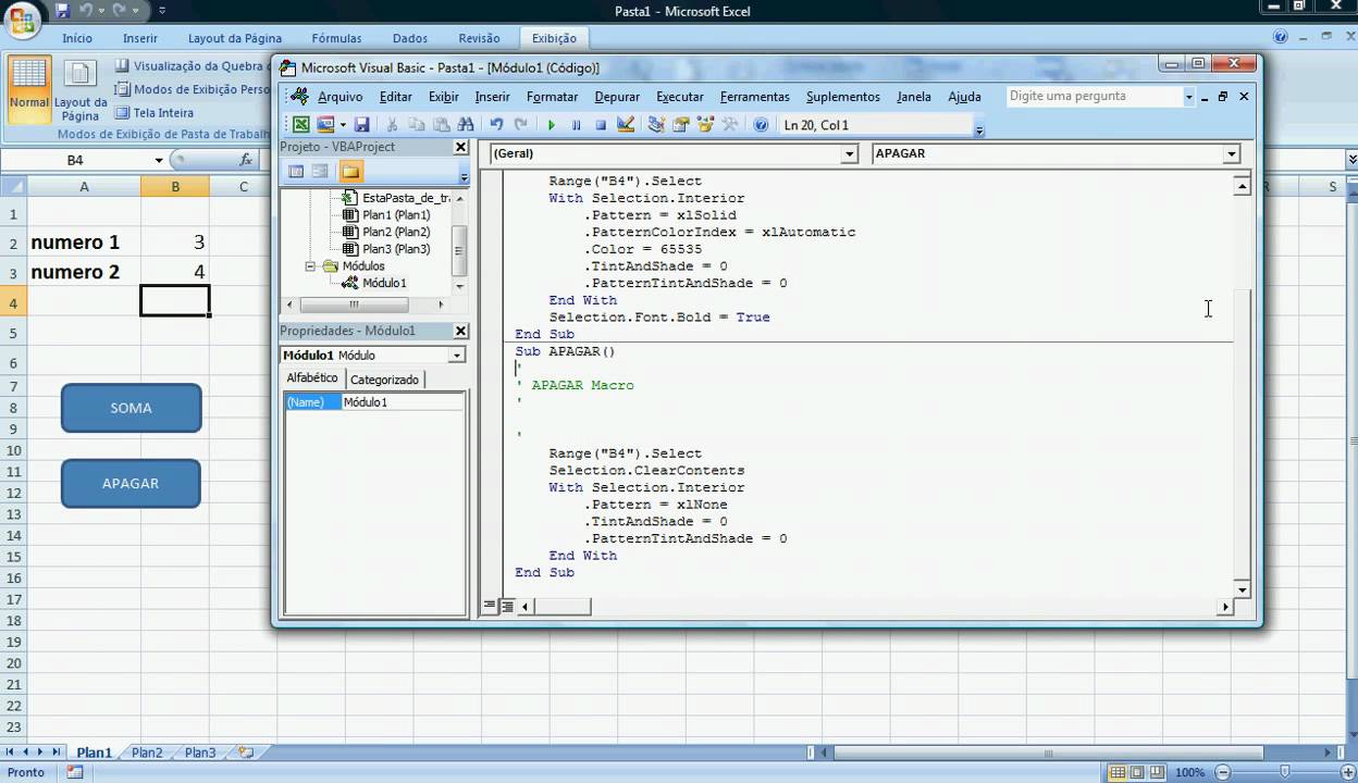 Excel e Vba - Depurando Código Vba - YouTube