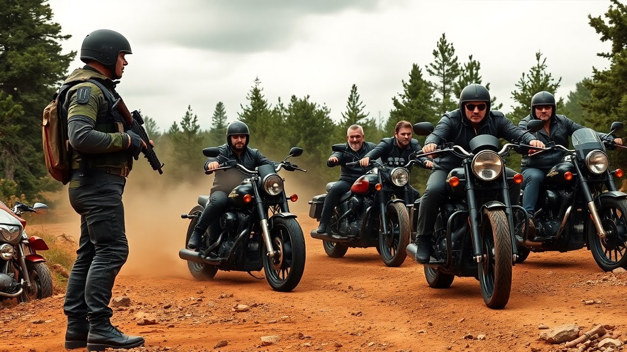 Bikers Mess with the WRONG Soldier at a Mountain Trail | True Real Life ...