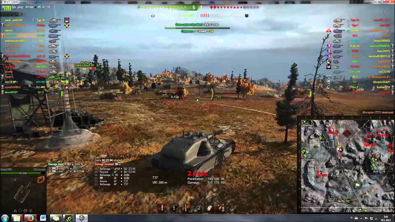 T28 HTC, Tank Destroyer T28 Concept Gameplay - YouTube