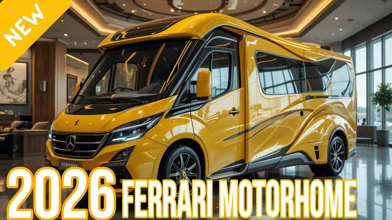 2026 Ferrari Motorhome Unveiled: Luxury & Speed for $3.5 Million ...