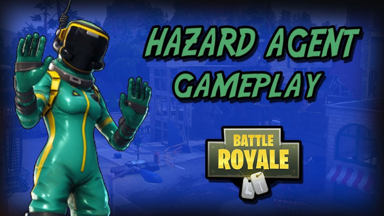 Fortnite Battle Royale - Hazard Agent Gameplay - YouTube