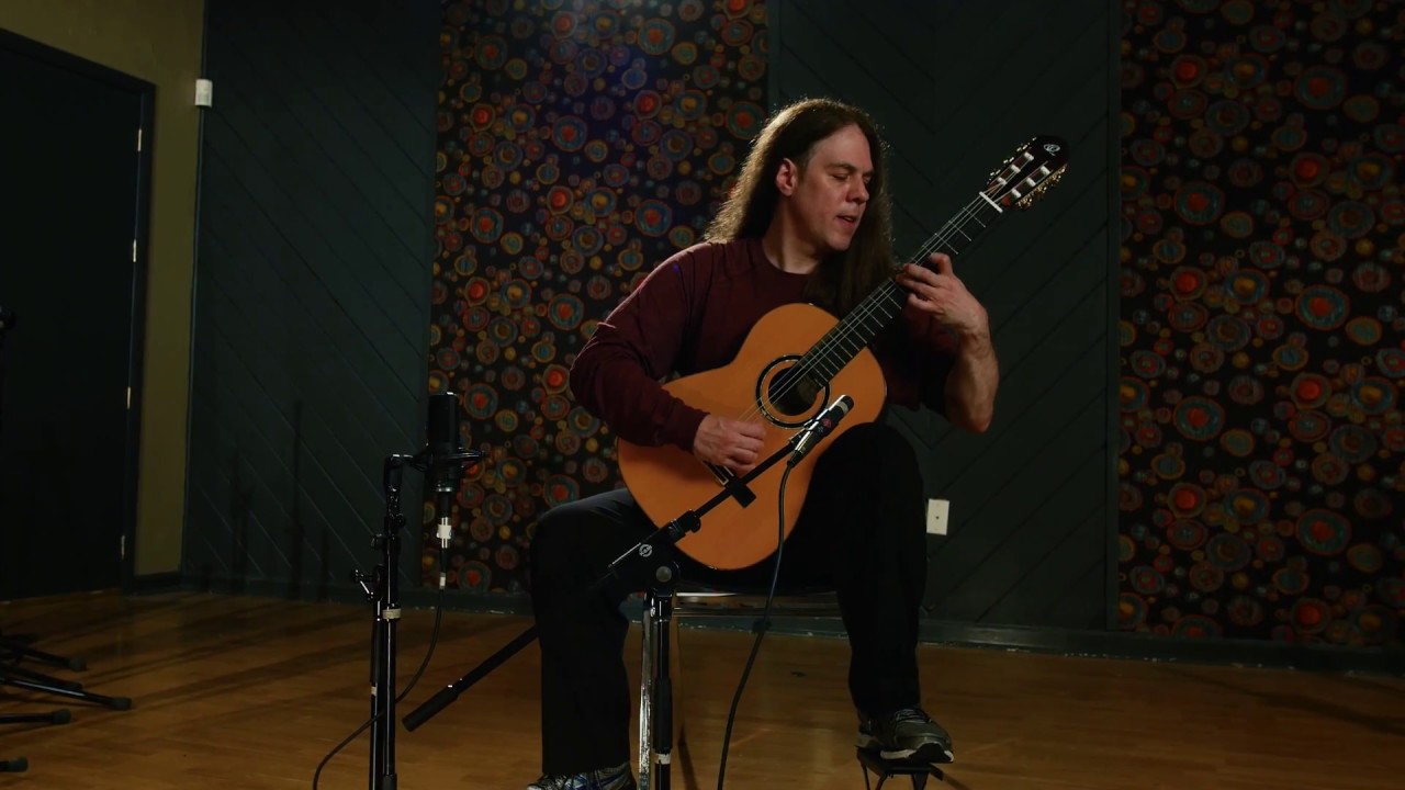 Ortega Guitars artist Steve Marchena performs “Leyenda” on classical ...
