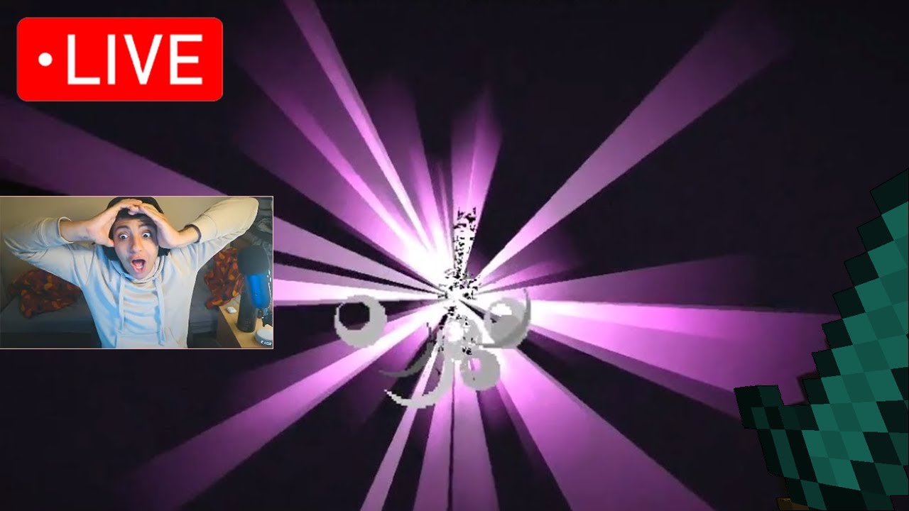 🔴I Finally Beat MINECRAFT For The First Time... (Part 7) - YouTube