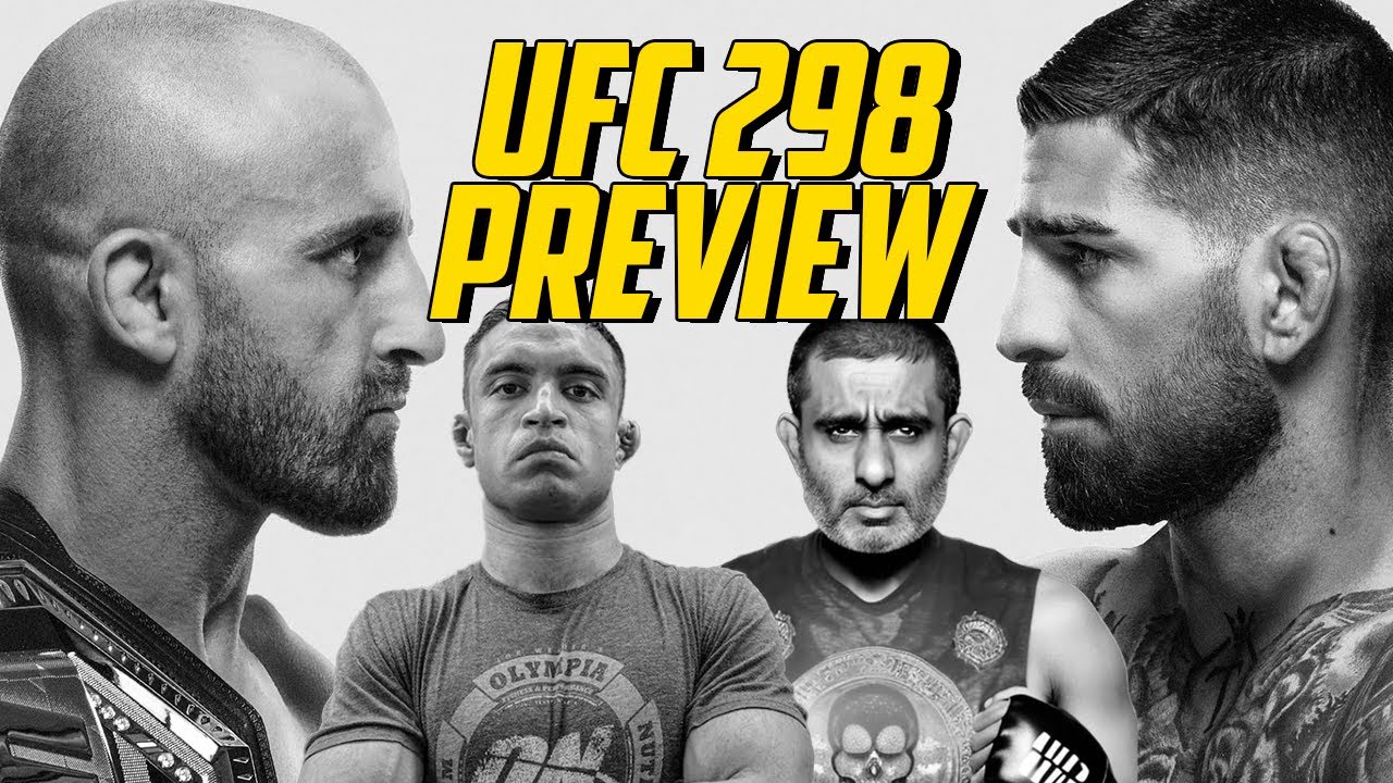 UFC 298 Preview - YouTube