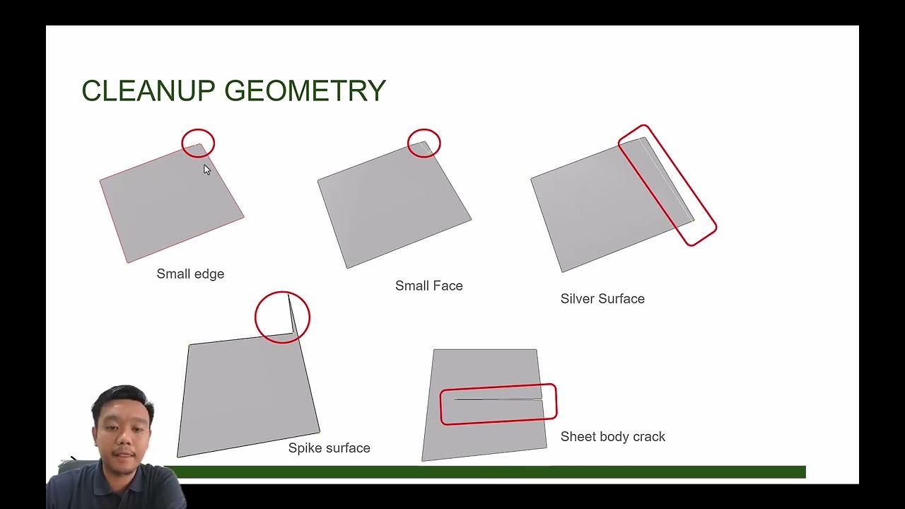 Geometry cleanup untuk simulasi FEA atau CFD - YouTube