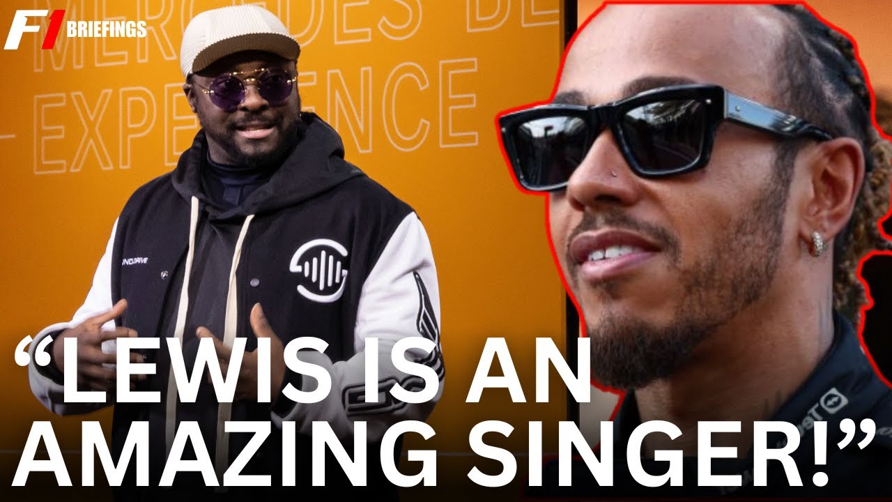 EXCLUSIVE: will.i.am On Lewis Hamilton, Mercedes Sound Drive, and His ...