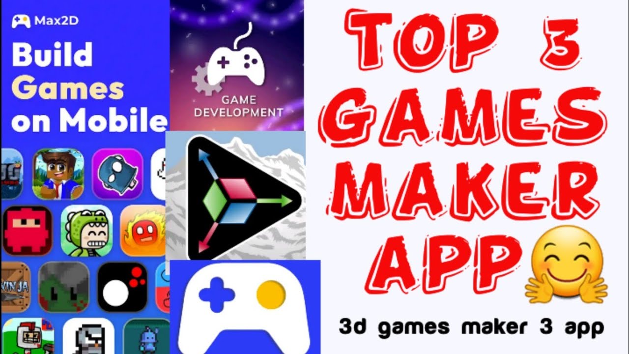 top 3 games maker app #top 3 games maker app without coding #viral # ...