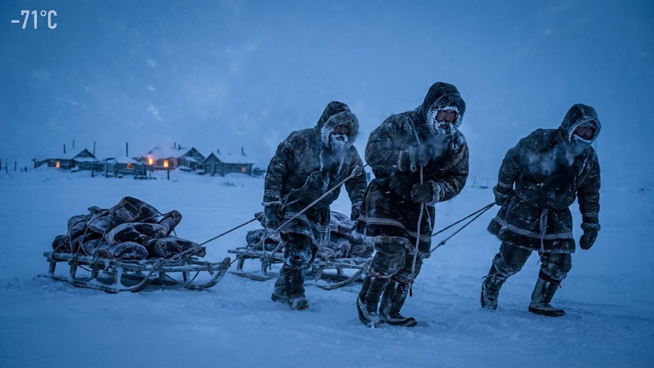 Buffalo Hunt at −71°C | Feeding a Frozen Siberian Village - YouTube
