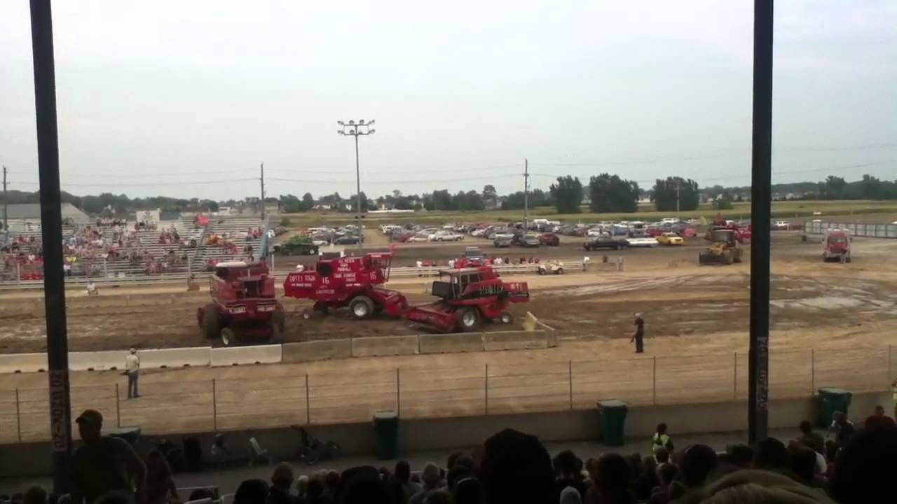 Combine Demolition Derby - YouTube