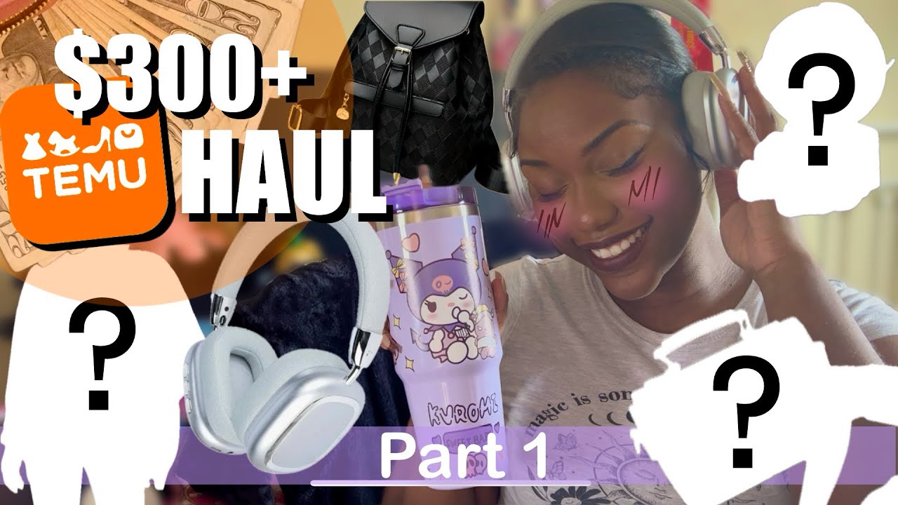 I spent $300 on Temu for the first time EVER | Part 1: ITEMS - YouTube
