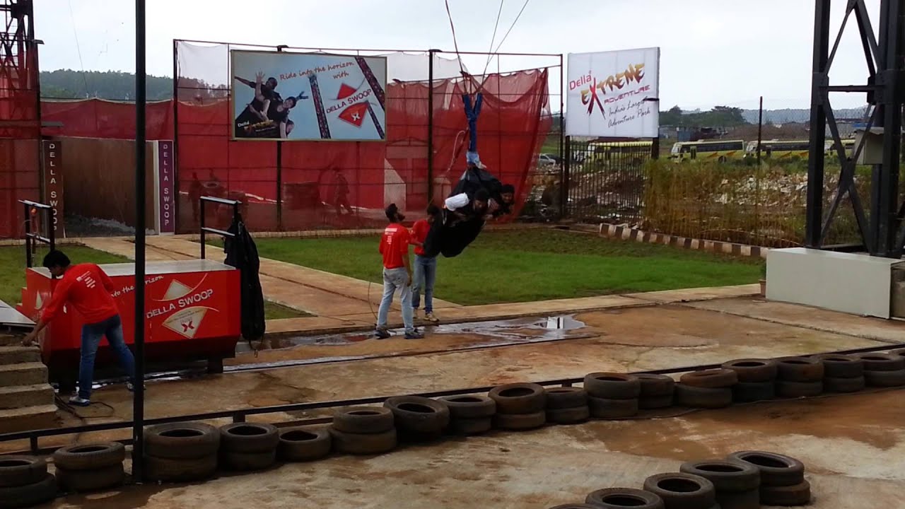 Swoop - Della Adventure - Its Fun Ride - YouTube