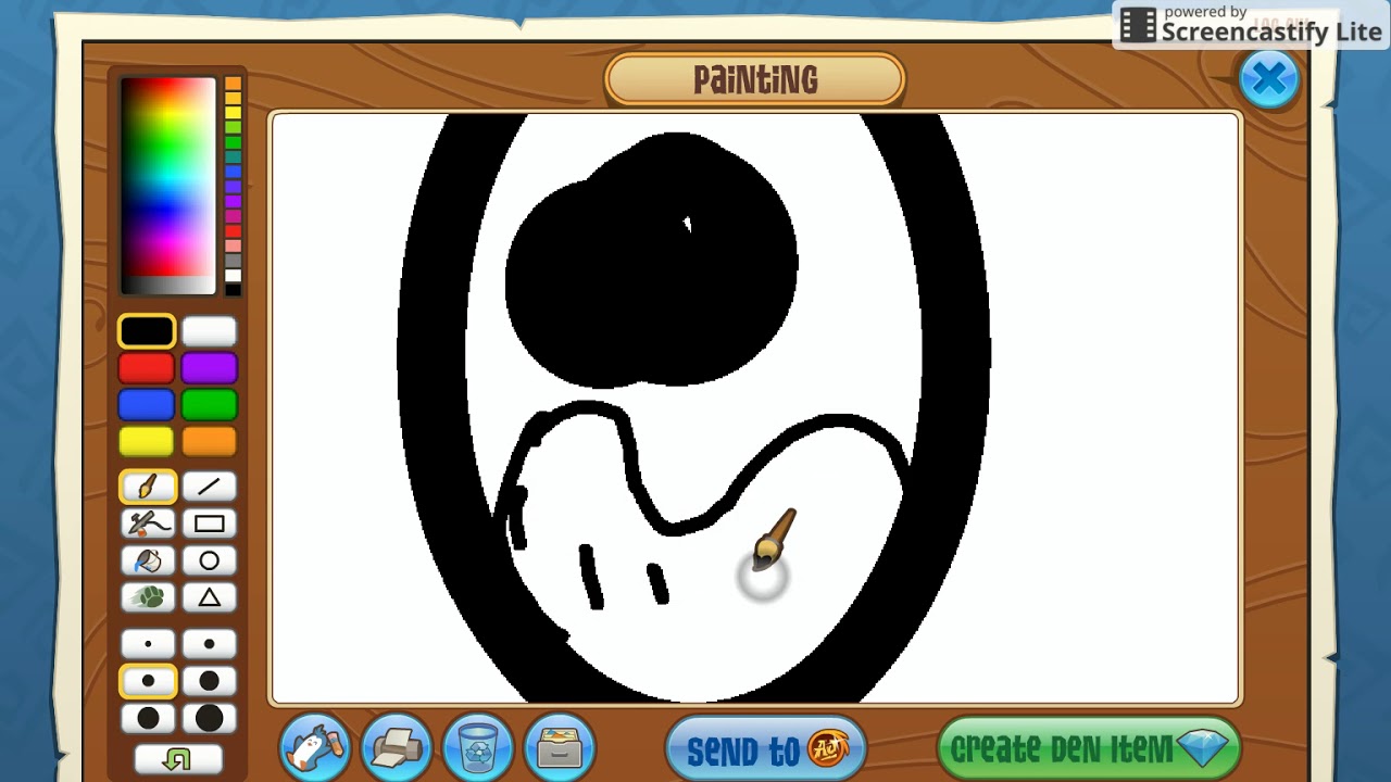 Drawing sorry about the bad audio :( - YouTube