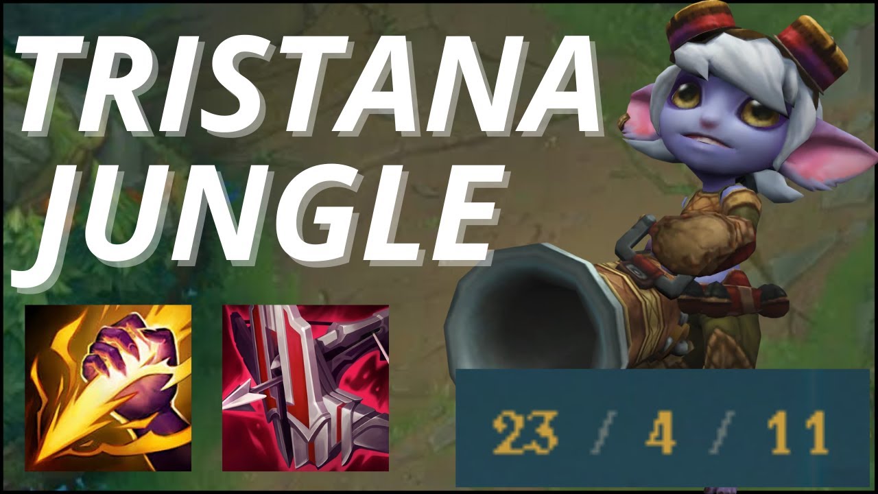 Tristana GOES JUNGLE! = TRIST JG OFF META | 1v9 Tristana Jungle Guide ...