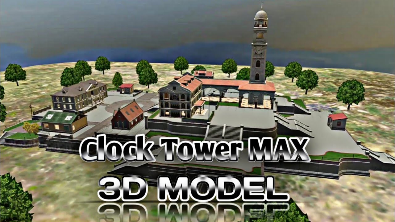 Clock Tower Max 3D Model Free Fire 3D Model Prisma3d - YouTube