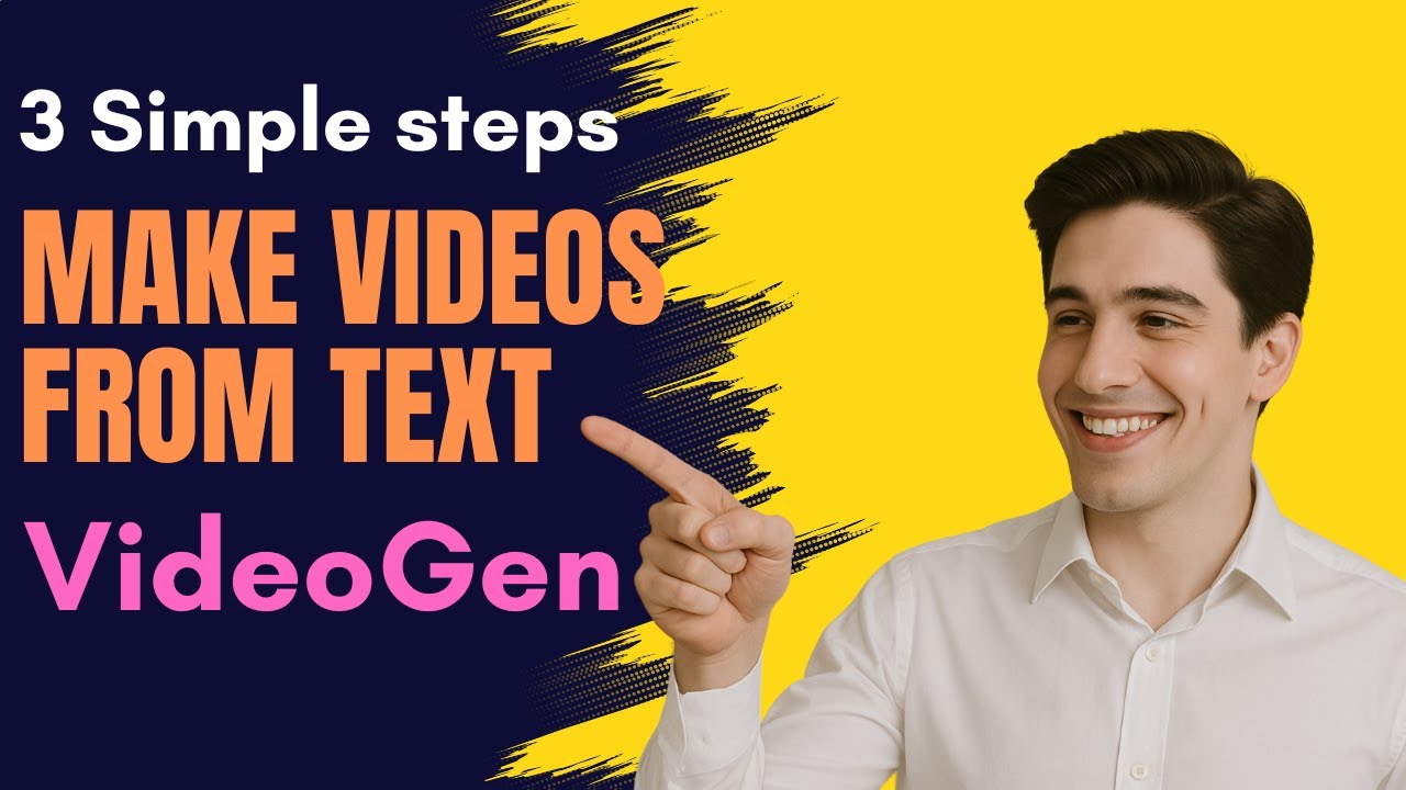 AI Video Generator: Make Videos from Text Using Video Gen – 3 Simple ...