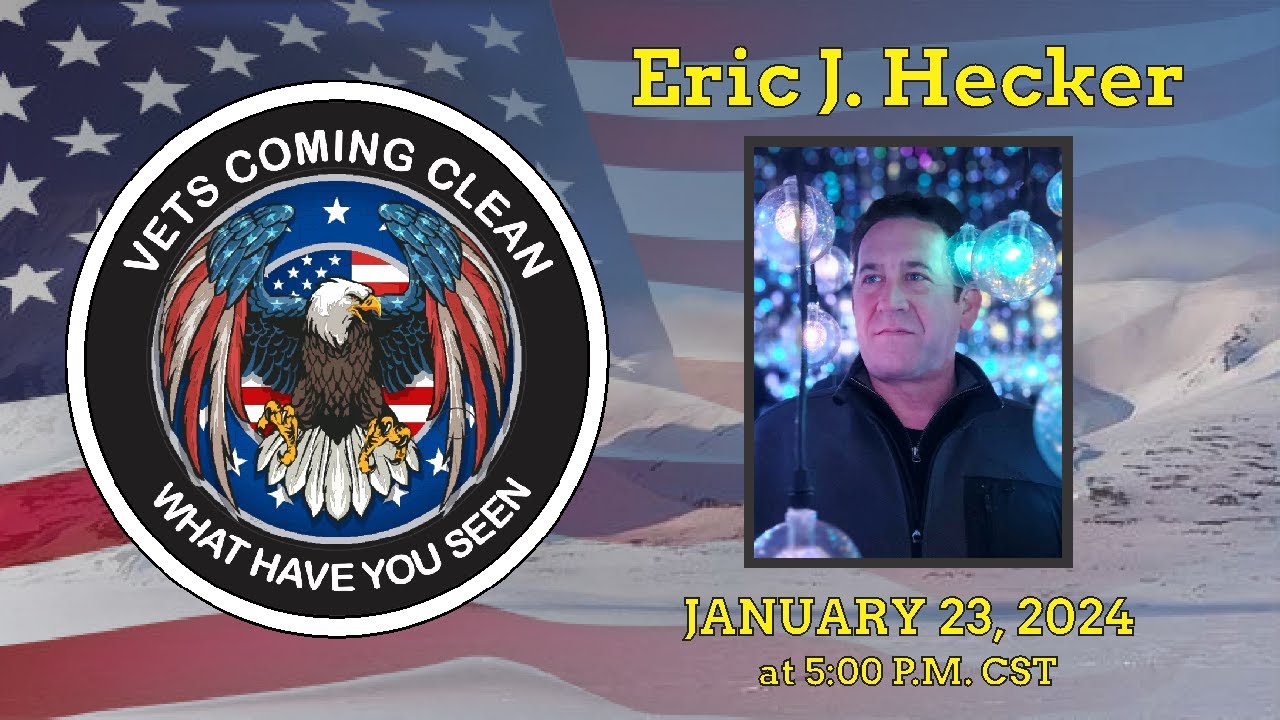 Eric J. Hecker on Vets Coming Clean - YouTube