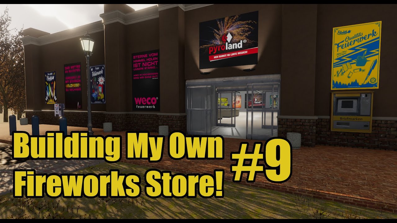 Building My Own Fireworks Shop In Fireworks Mania! #9 - YouTube
