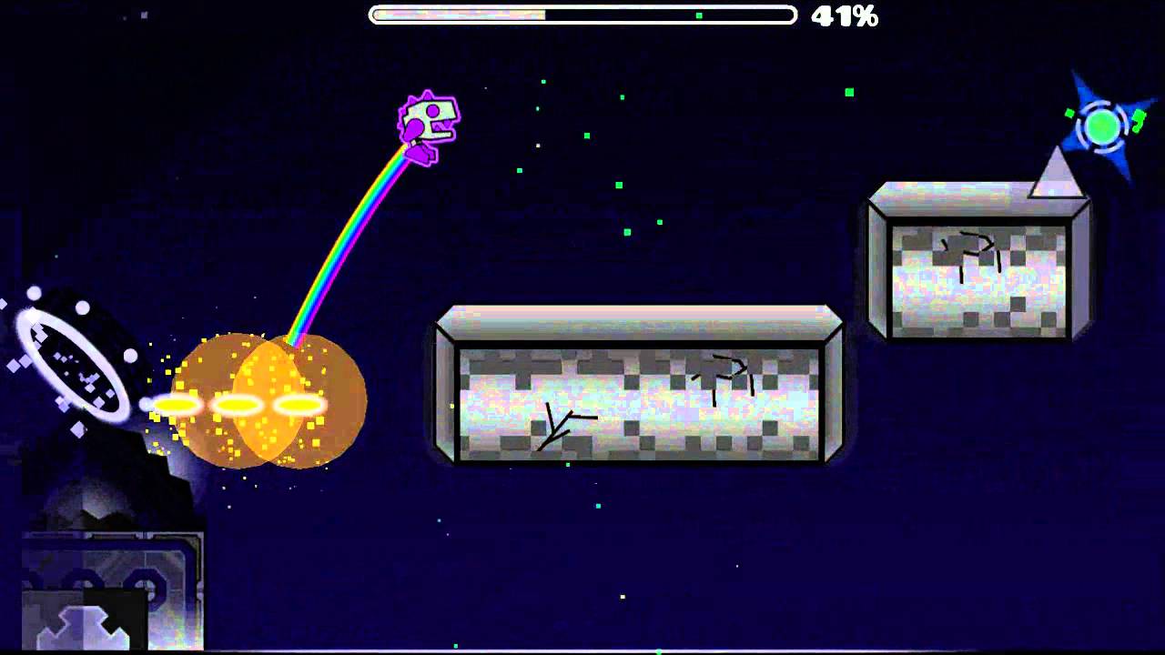 Geometry Dash - Easy Demon : Moon Adventure 4 by Dawn - YouTube