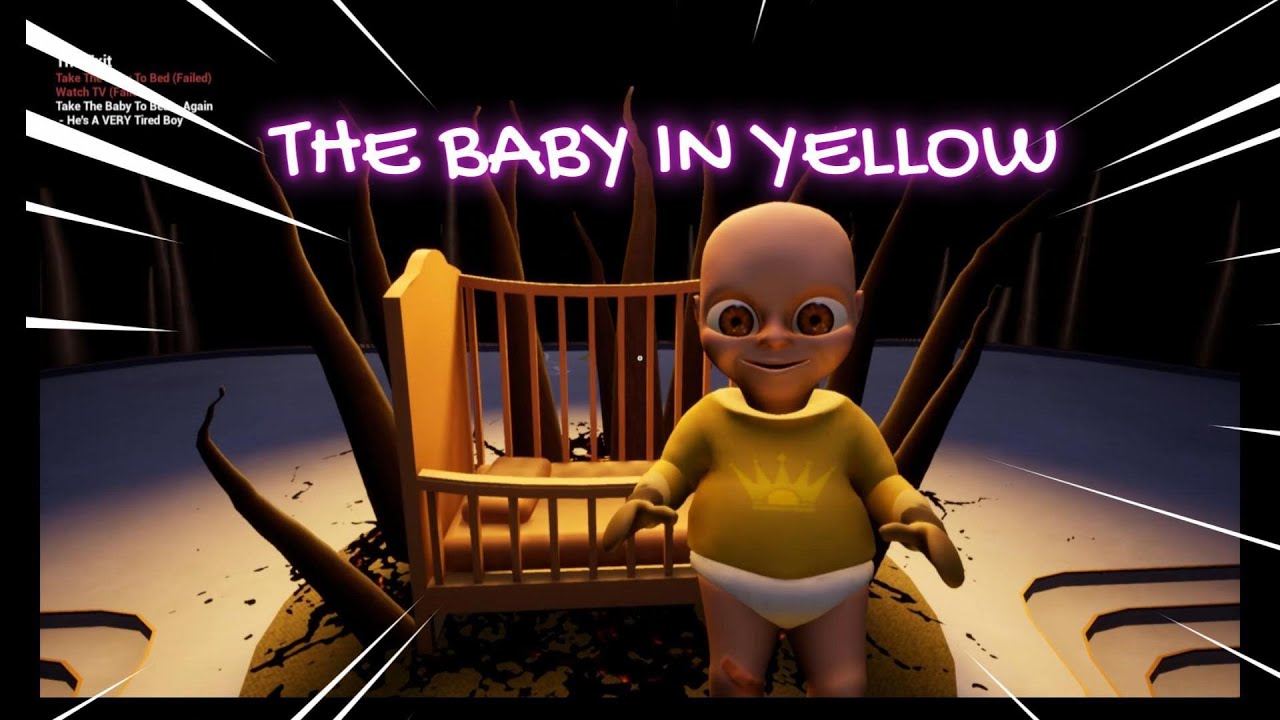 The Baby in Yellow Horror Gameplay part 2 - YouTube