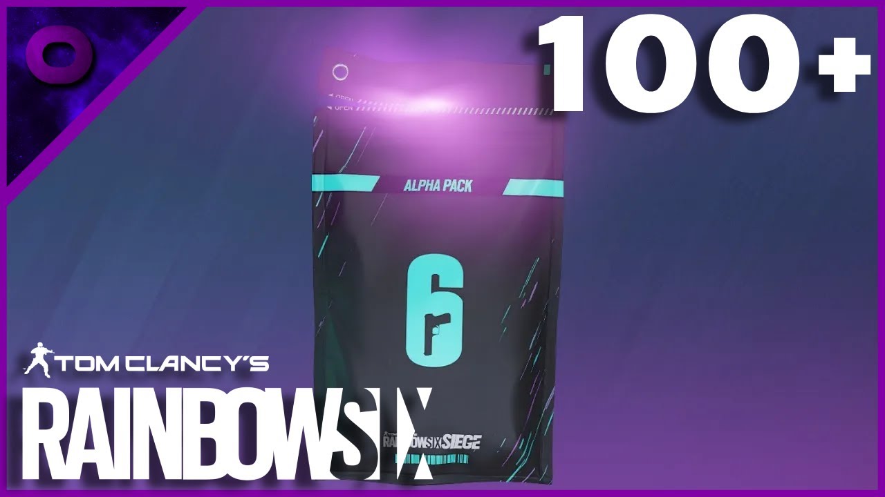 Opening 100+ Alpha Packs!!! // Rainbow Six Siege // Year 9 Pack Opening ...