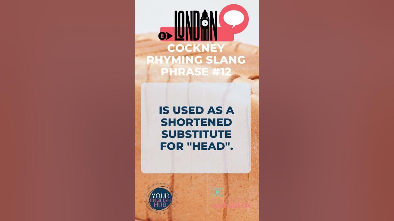 Meaning Of Cockney Rhyming Slang Loaf Of Bread YouTube meaning-of-cockney-rhyming-slang-loaf-of-bread-youtube