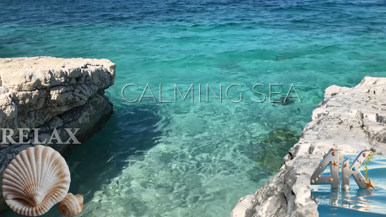 Healing water Waves & Sea Relaxation | Calming Sea for Sleep ...