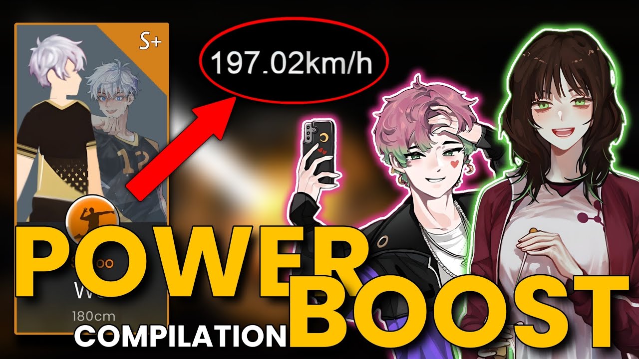 POWER BOOST Compilation Siwoo & SangHyeon + AhYeon The Spike Mobile. Volleyball 3x3 - YouTube