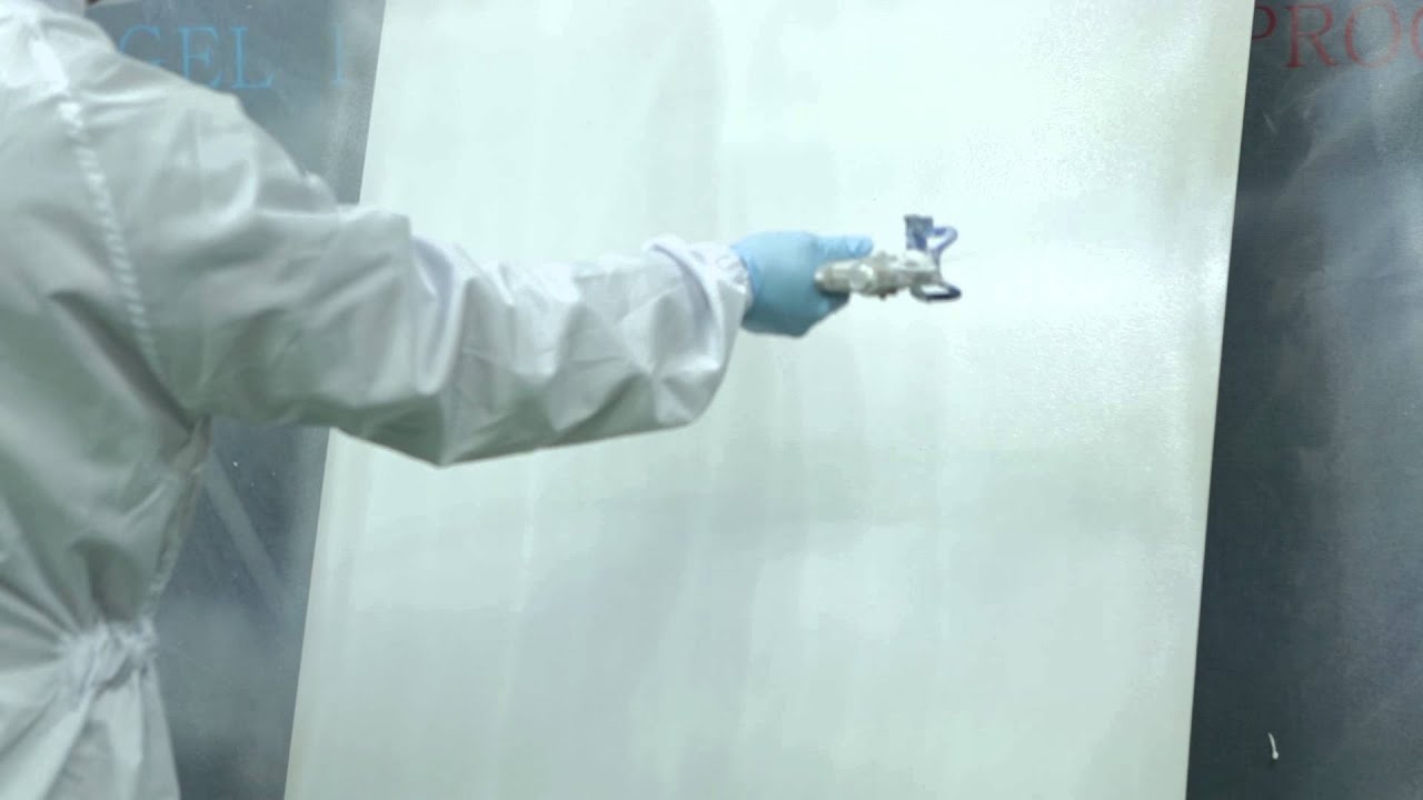 JIOS Aerogel - AeroVa Insulation Coating (Airless Spray Method) - YouTube