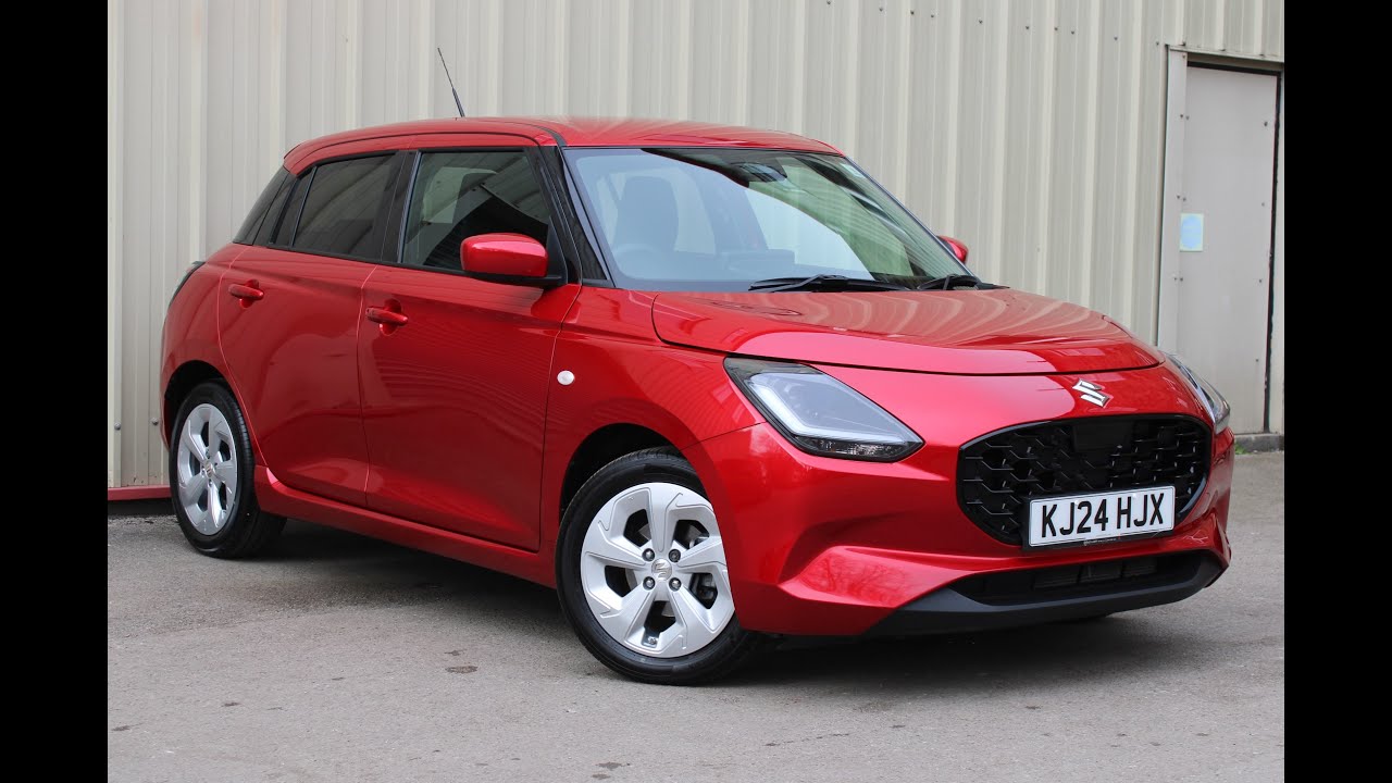 KJ24HJX Suzuki Swift 1.2 Mild Hybrid Motion 5dr CVT - YouTube