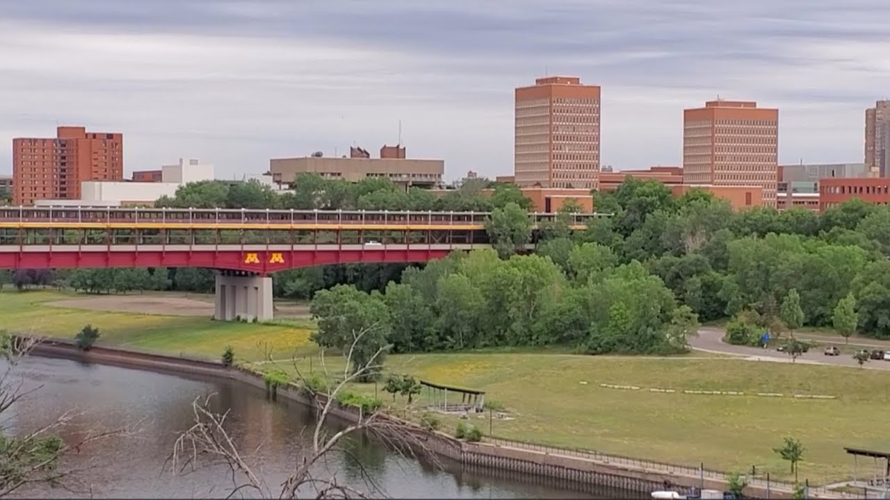 Bridges of America - Washington Avenue Bridge Minneapolis, MN - YouTube