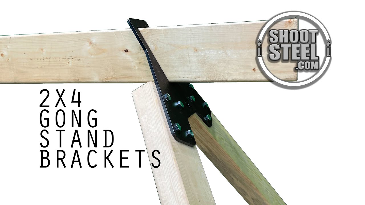 2x4 Gong Stand Bracket instructions - YouTube