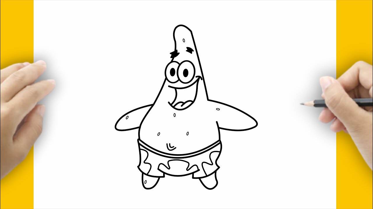 HOW TO DRAW SPONGEBOB AND PATRICK - YouTube
