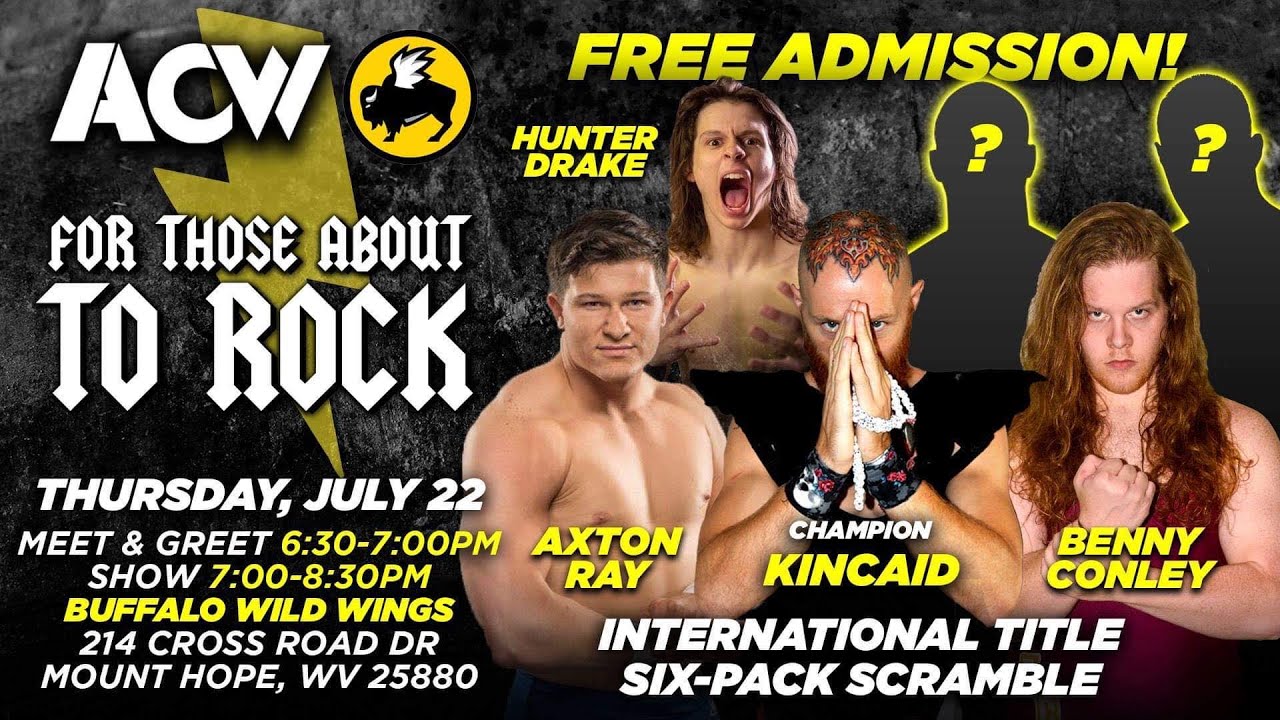 ACW LIVE! Episode 20: 6-Pack Elimination Scramble for the International ...