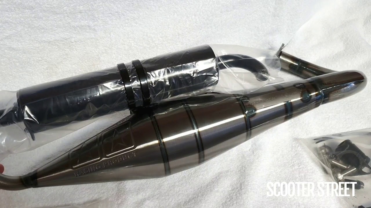 Stage 6 Pro Replica Performance Exhaust for Aprilia / Piaggio 50cc 2T ...