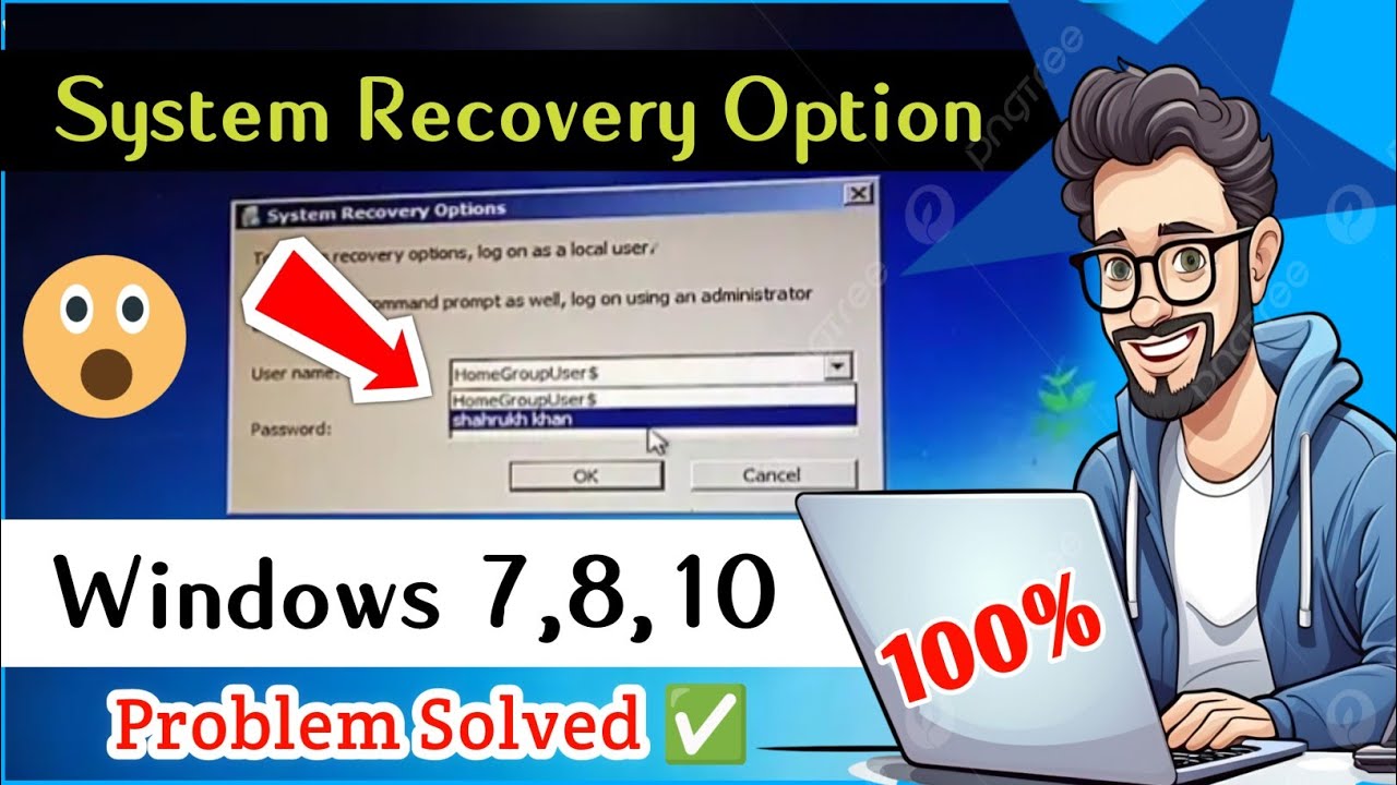 how to fix system recovery option for Windows 7 solution | how to solve ...