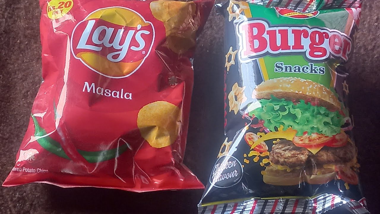 Red Lays♥️And Burger Snacks🎇Opening Video #444💥💥 - YouTube