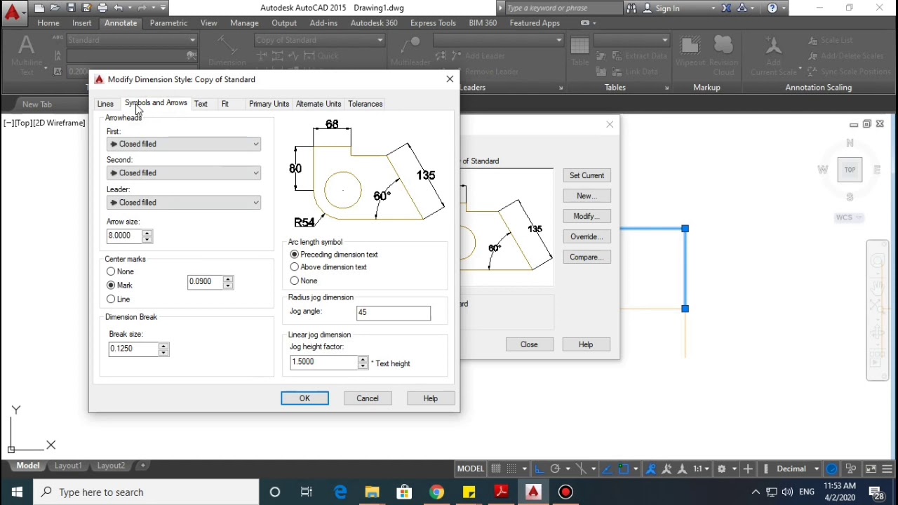 Menggambar Simbol Lampu TL di AutoCAD - YouTube