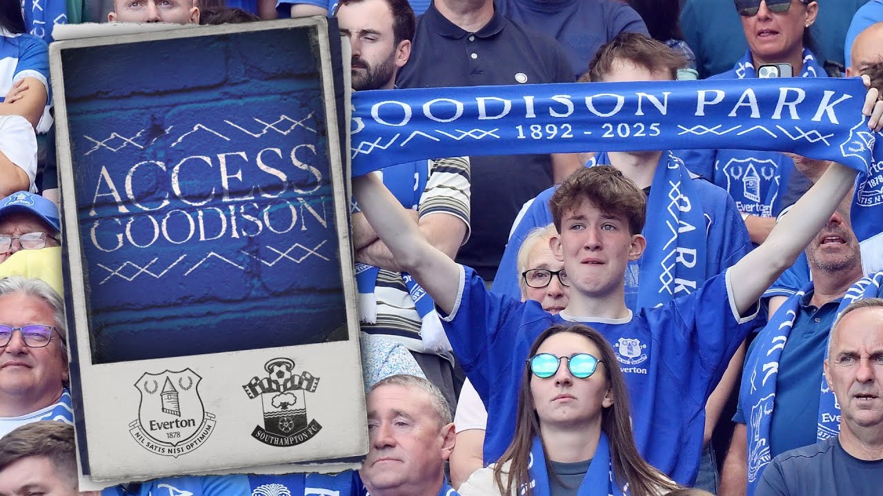 Access Goodison: The Finale 😢💙 | Emotional last day at Goodison Park ...