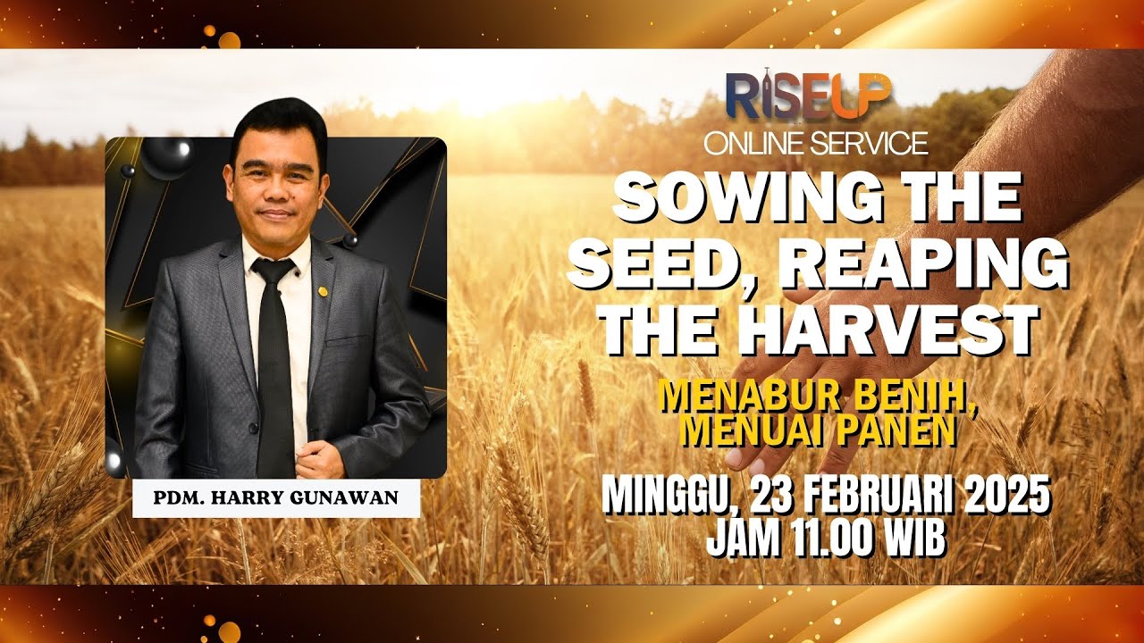 RISEUP ONLINE SERVICE | Pdm. Harry Gunawan (23 Februari 2025) - YouTube
