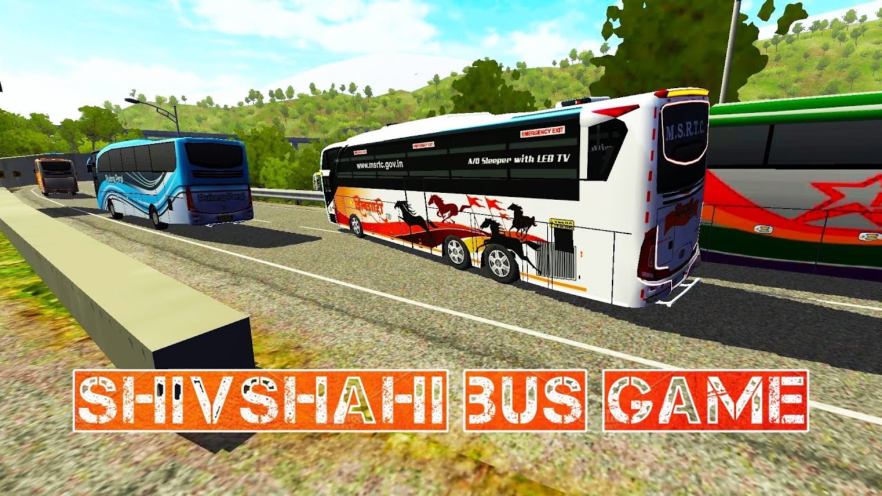 MSRTC Shivshahi Bus Game Bus Simulator Indonesia Android Gameplay - YouTube