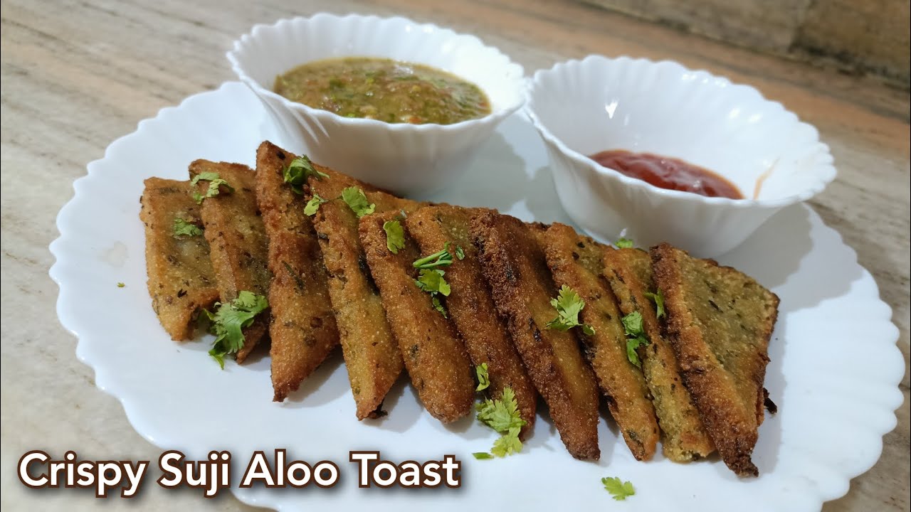 Crispy Breakfast Recipe | सूजी और आलू से बनाए लाजवाब नाश्ता | Suji Aloo ...