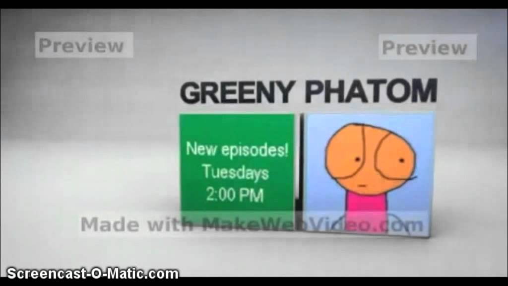 Greeny Phatom on Cartoon Network (2010) - YouTube