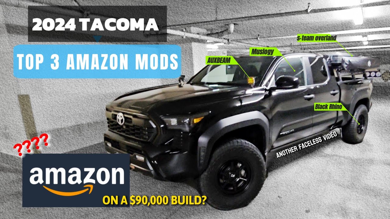 2024 Toyota Tacoma 4x4 CHEAP MODIFICATIONS AMAZON | THE BUDGET BUILD ...