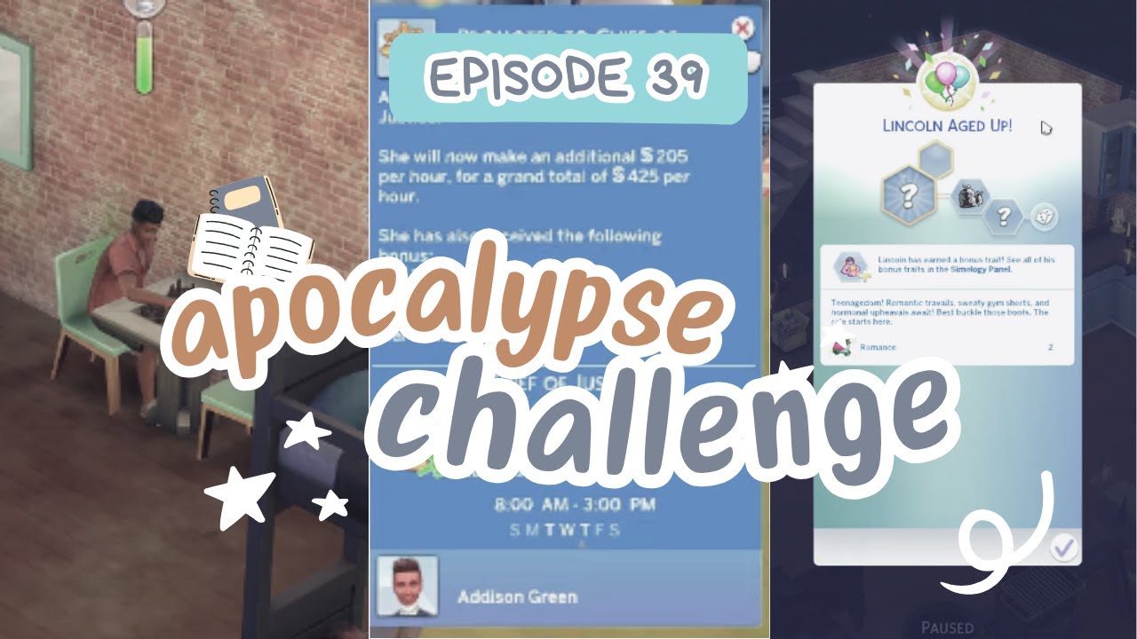 apocalypse challenge | episode 39 | the sims 4 - YouTube